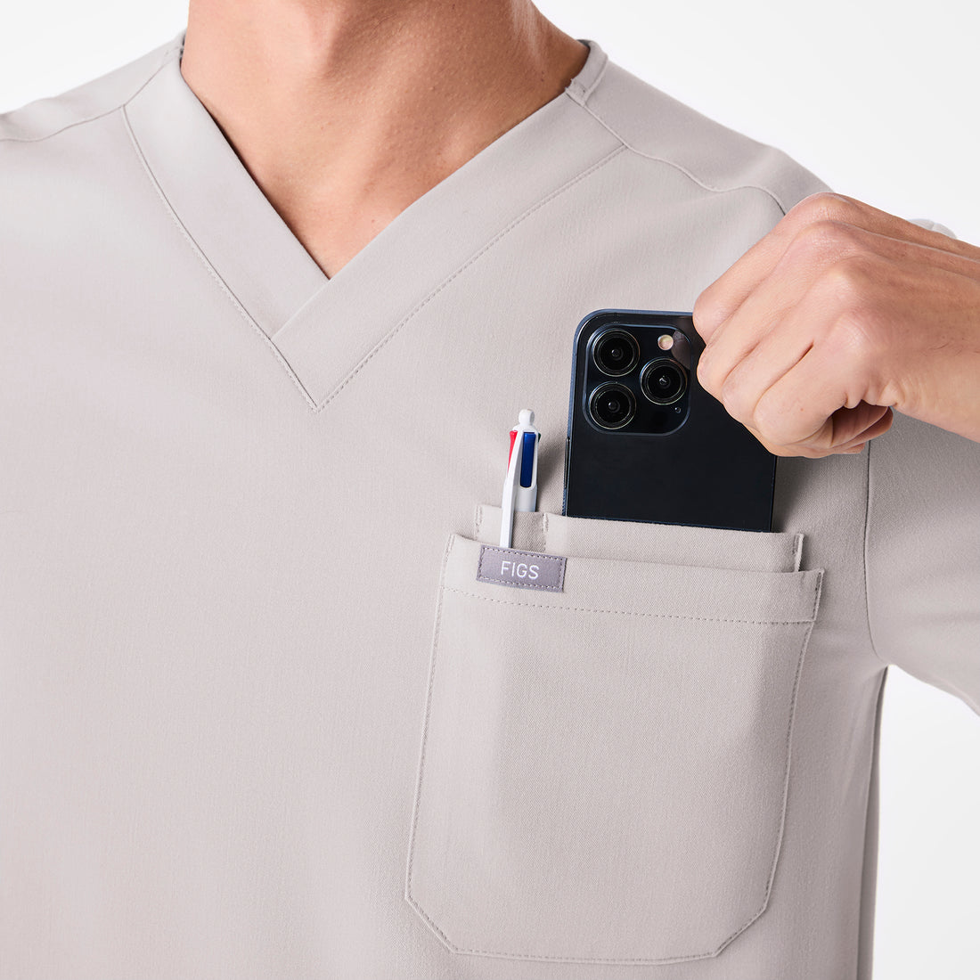 THE SET - Men’s Slate Jogger Scrub Set · FIGS