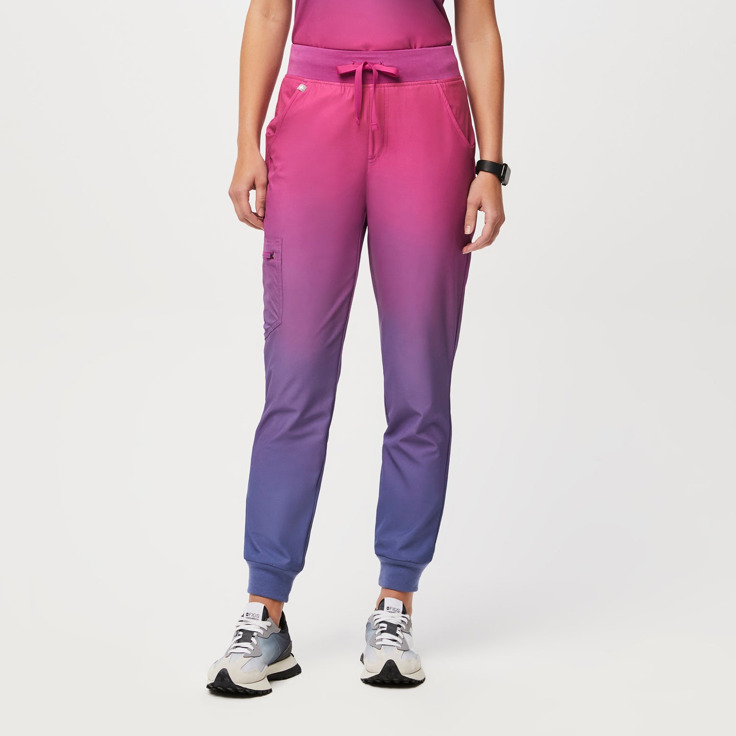 Womens High Waisted Zamora Freex Jogger Scrub Pants™ · Figs