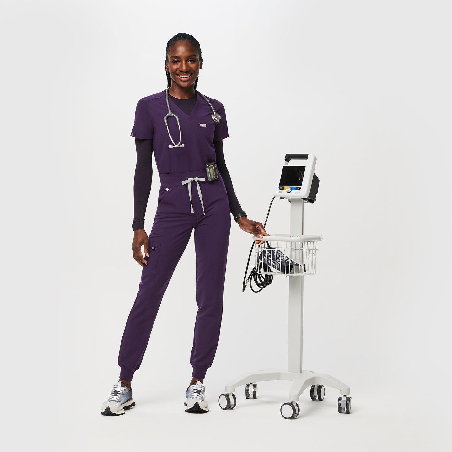 Women's Purple Jam Scrubs · FIGS