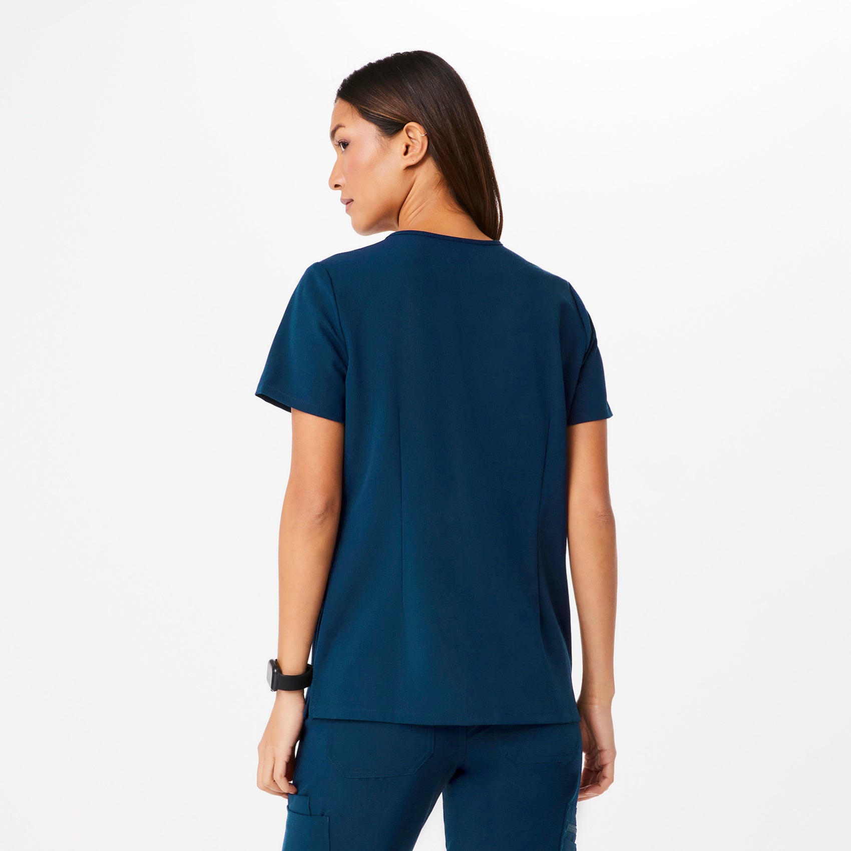 Women's Casma Three-Pocket Scrub Top™ - Deep Reef · FIGS