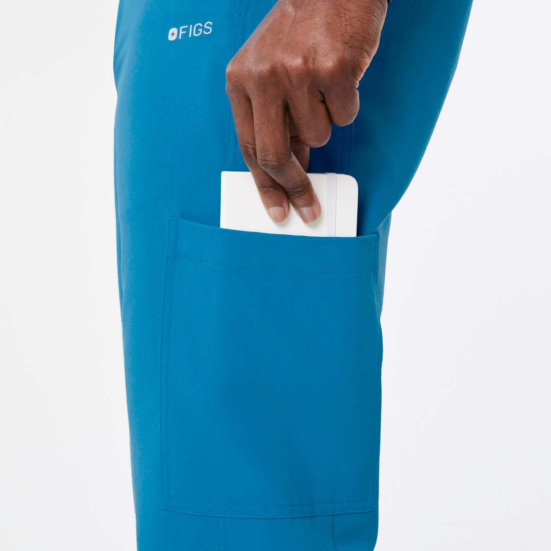 Men's Axim Cargo Scrub Pants™ - Extreme Blue · FIGS