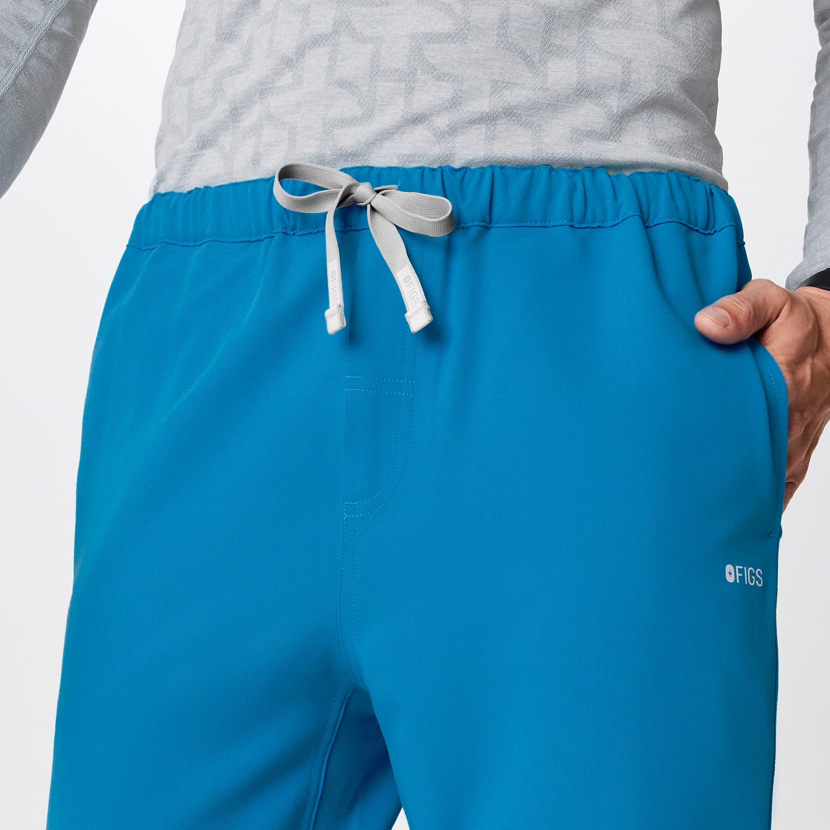 Men's Pisco™ Basic Scrub Pants - Extreme Blue · FIGS
