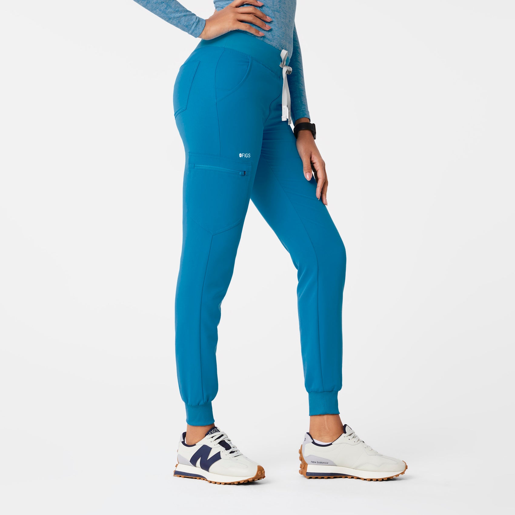 Women's Zamora Jogger Scrub Pants™ - Extreme Blue · FIGS