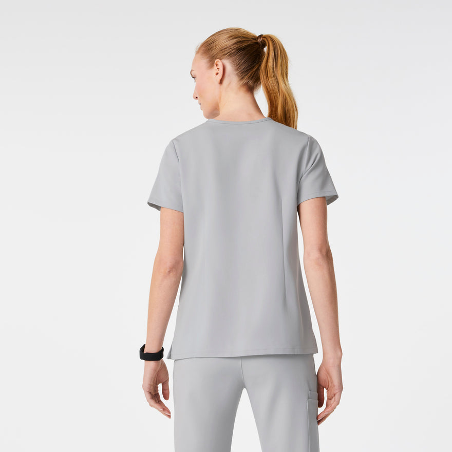 Women's Casma Three-Pocket Scrub Top™ - Silver Arrows · FIGS