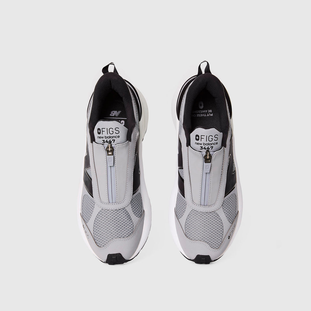 Unisex FIGS New Balance 3447 Zip - Graphite