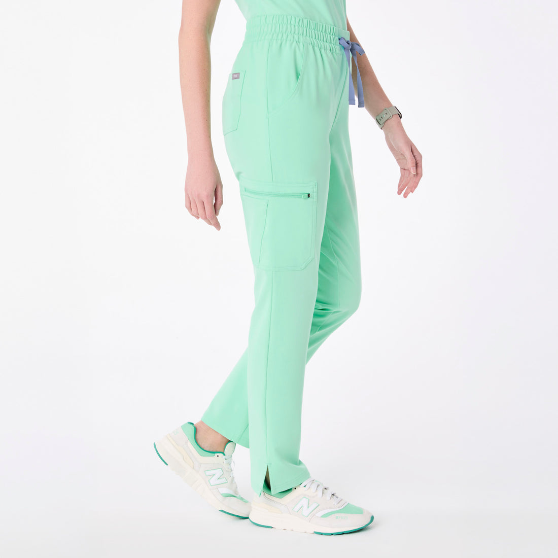 Women’s High Waisted Dowa Scrub Pants - Mariner · FIGS