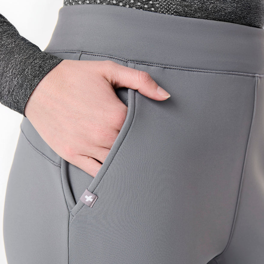 Women’s High Waisted ContourKnit Scrub Pants™ - Graphite · FIGS