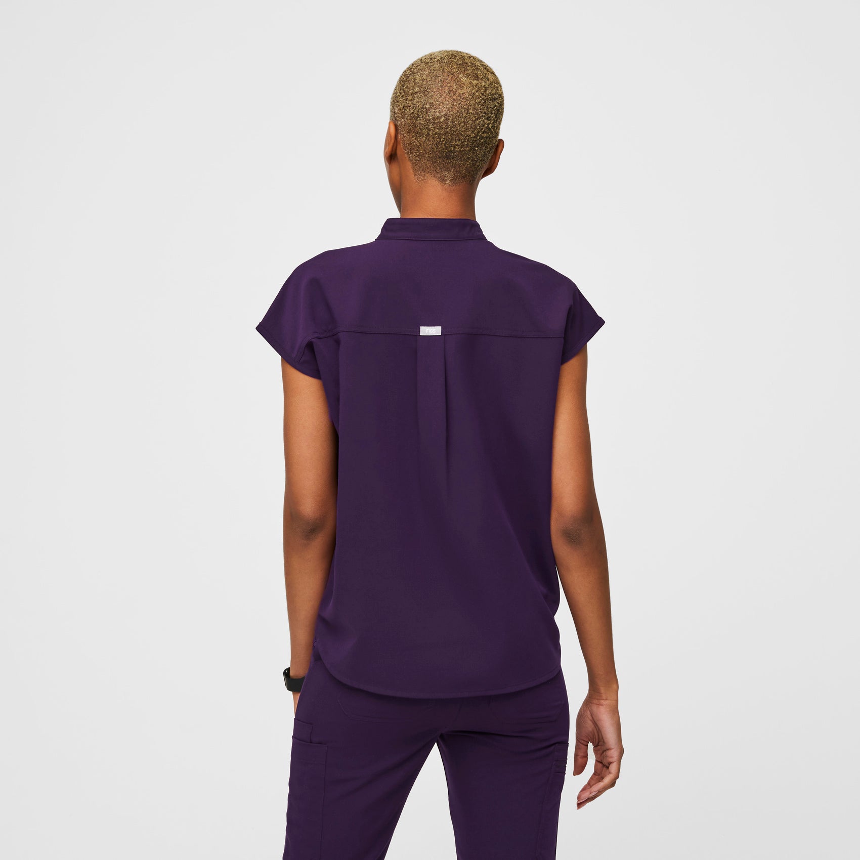 Women's Rafaela Oversized Scrub Top™ - Purple Jam · FIGS