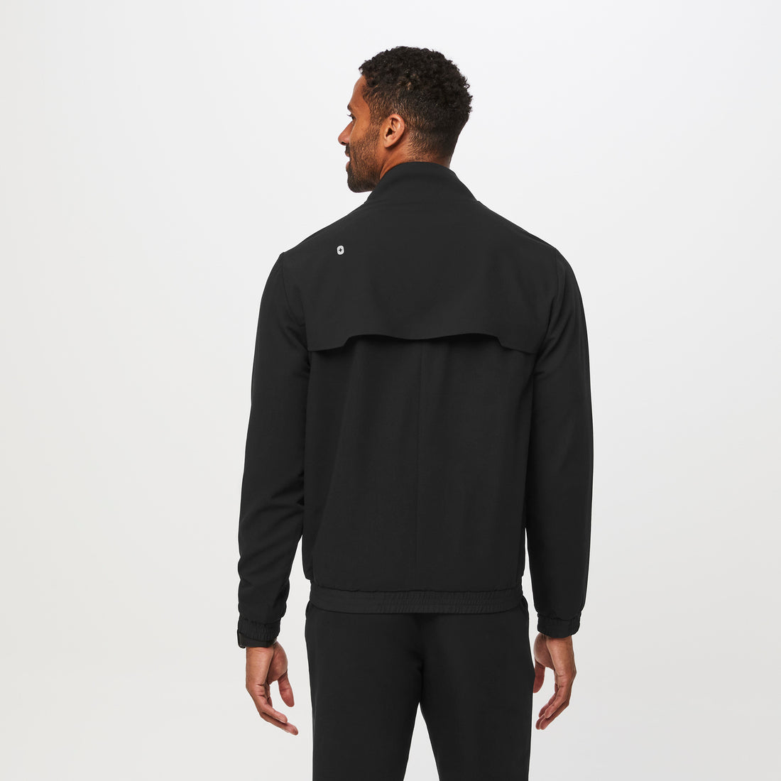Men’s Cobaki Performance Scrub Jacket - Black · FIGS