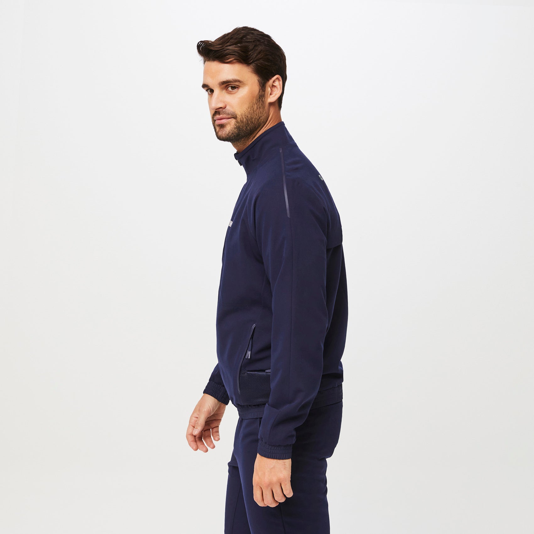 Men’s Cobaki Performance Scrub Jacket - Navy · FIGS