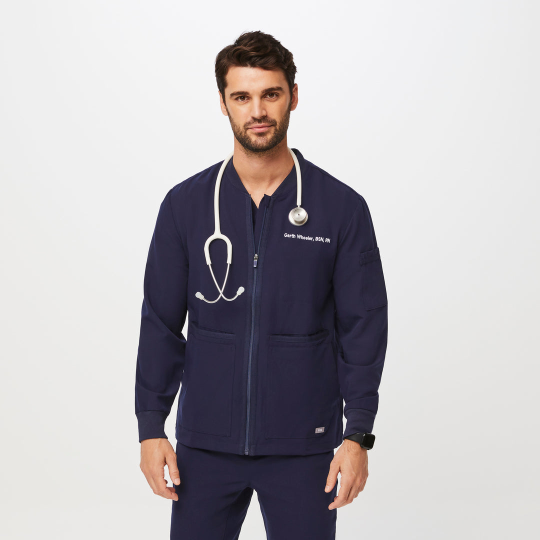 Men's Embroidered Scrubs · FIGS