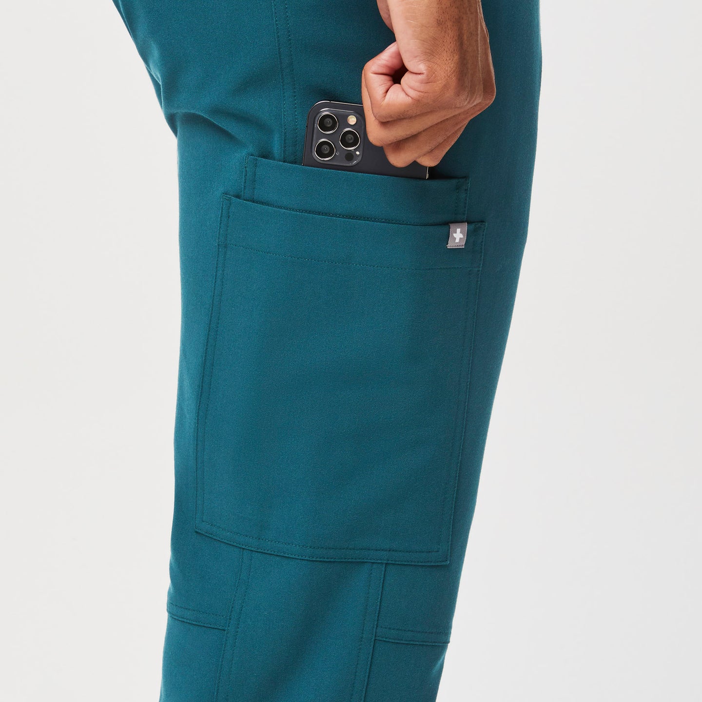 Men's Axim Cargo Scrub Pants™ - Caribbean Blue · FIGS