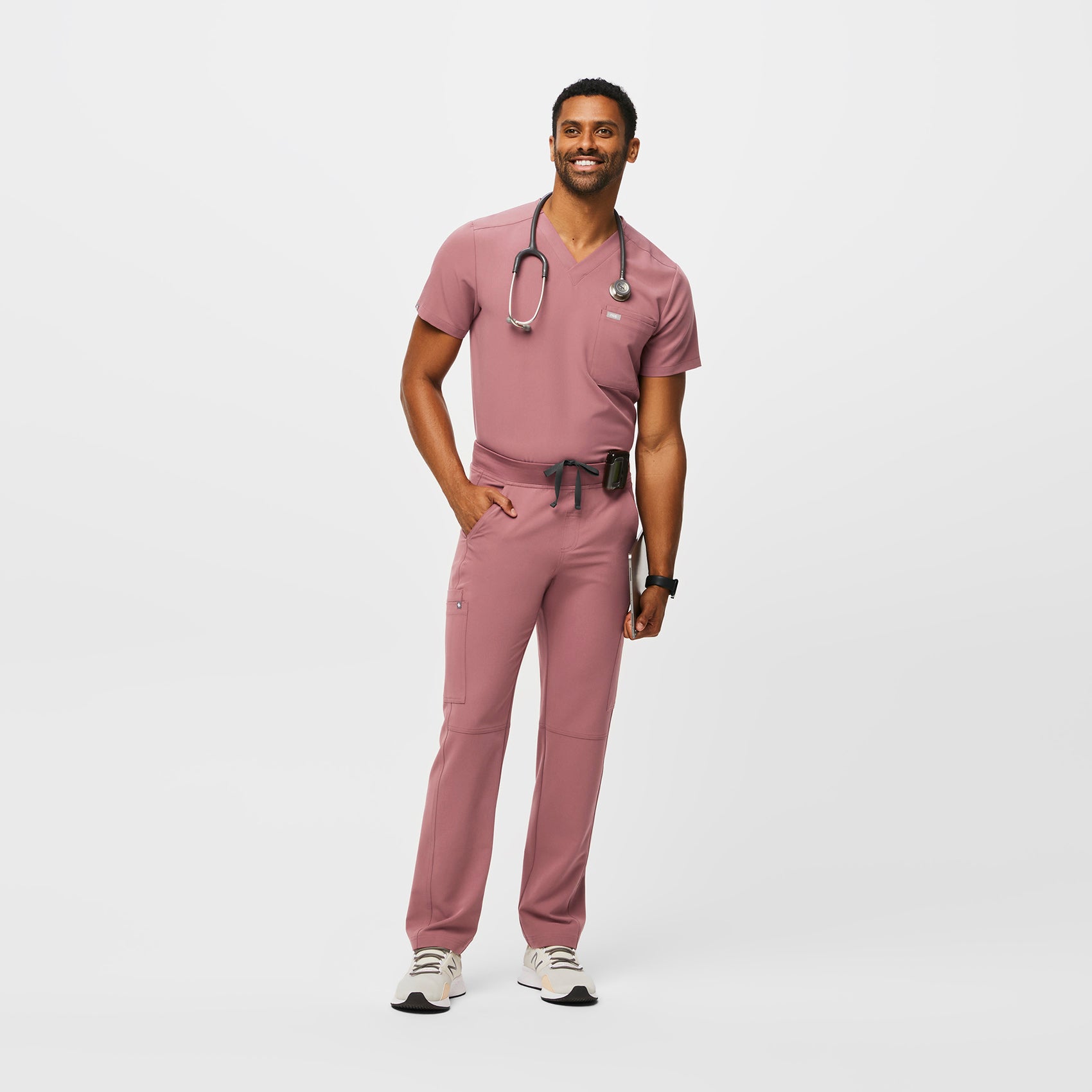 Men's Mauve Scrubs · FIGS