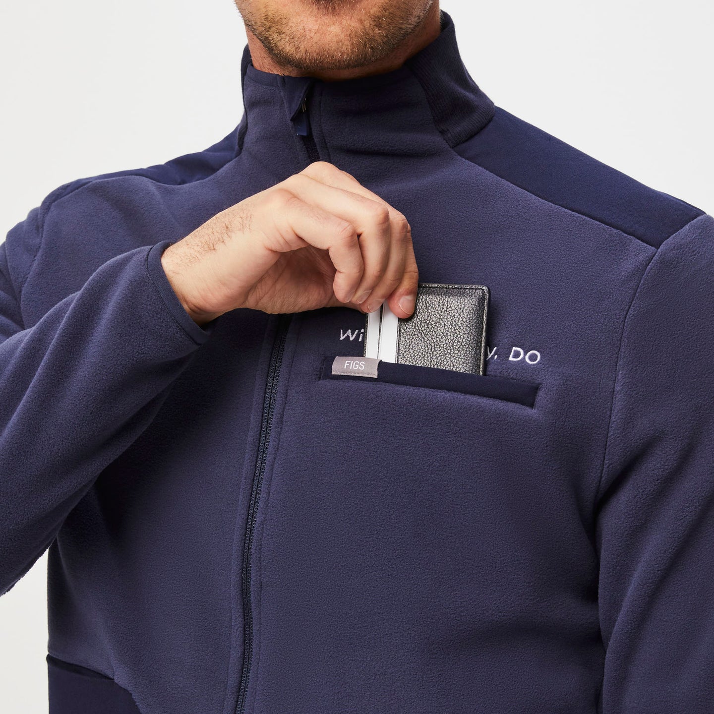 Men's On-Shift Fleece Jacket™ - Navy · FIGS