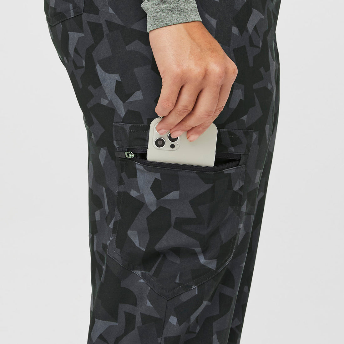 Pantalón deportivo de uniforme médico con cintura alta Zamora™ FREEx ...