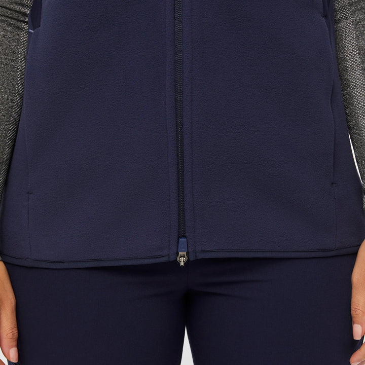 Women's On-Shift Fleece Vest™ - Navy · FIGS