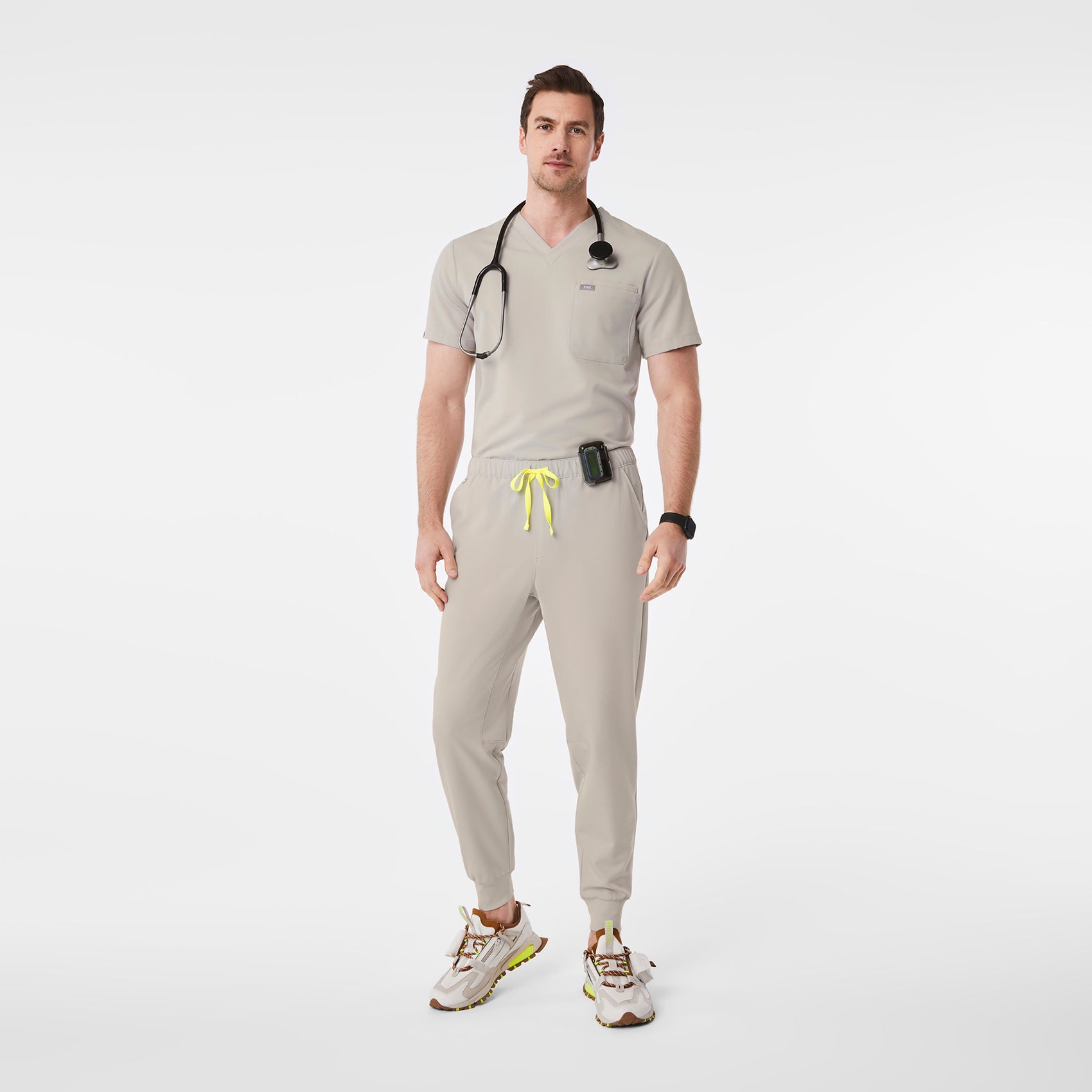 Men's Tansen Jogger Scrub Pants - Bone · FIGS