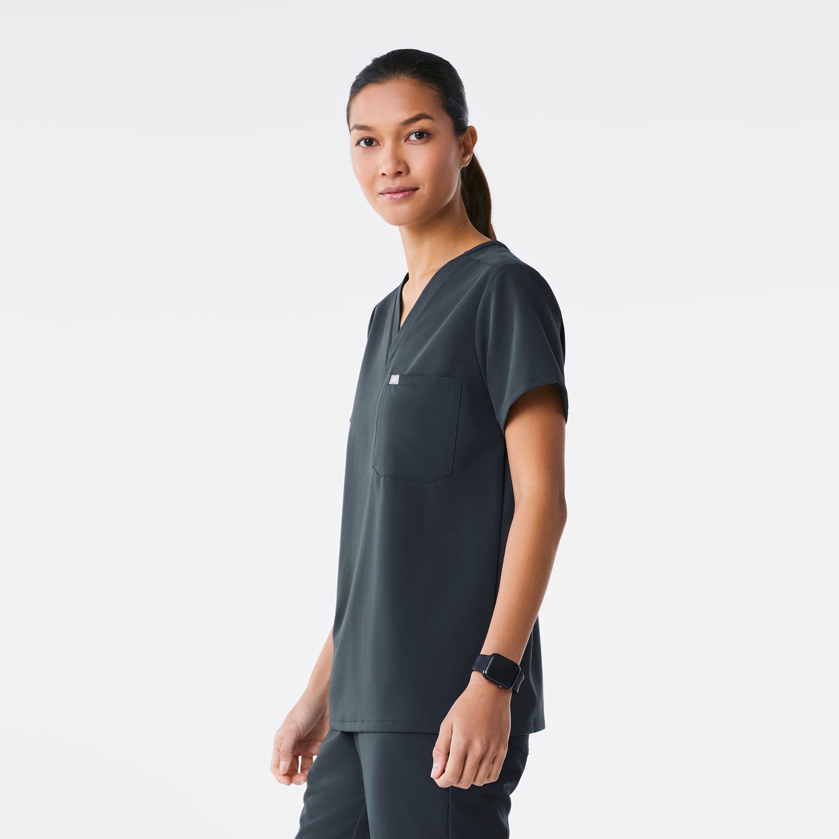 Women's Catarina One-Pocket Scrub Top™ - Dark Harbor · FIGS