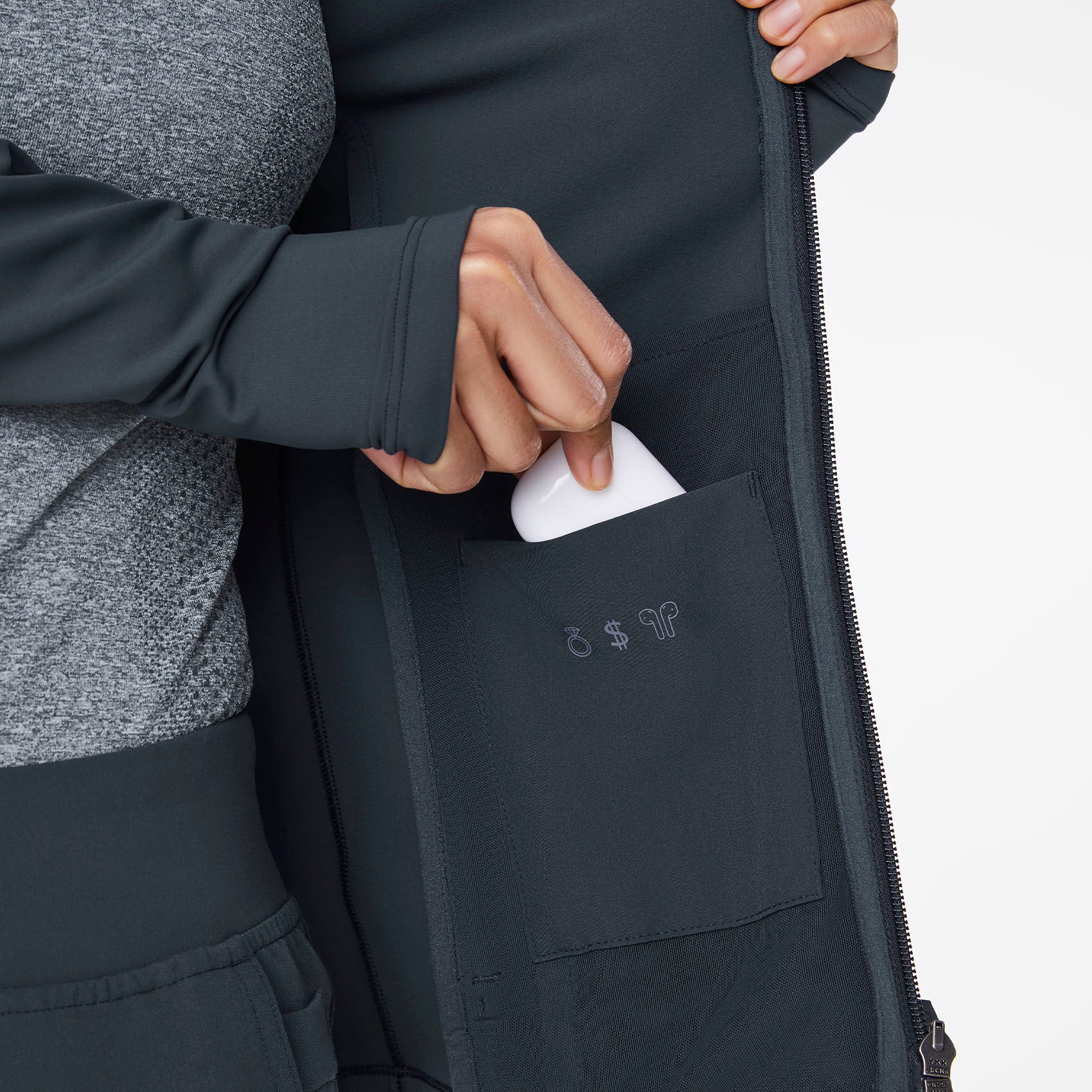 On-Shift ContourKnit Jacket™ - Dark Harbor · FIGS