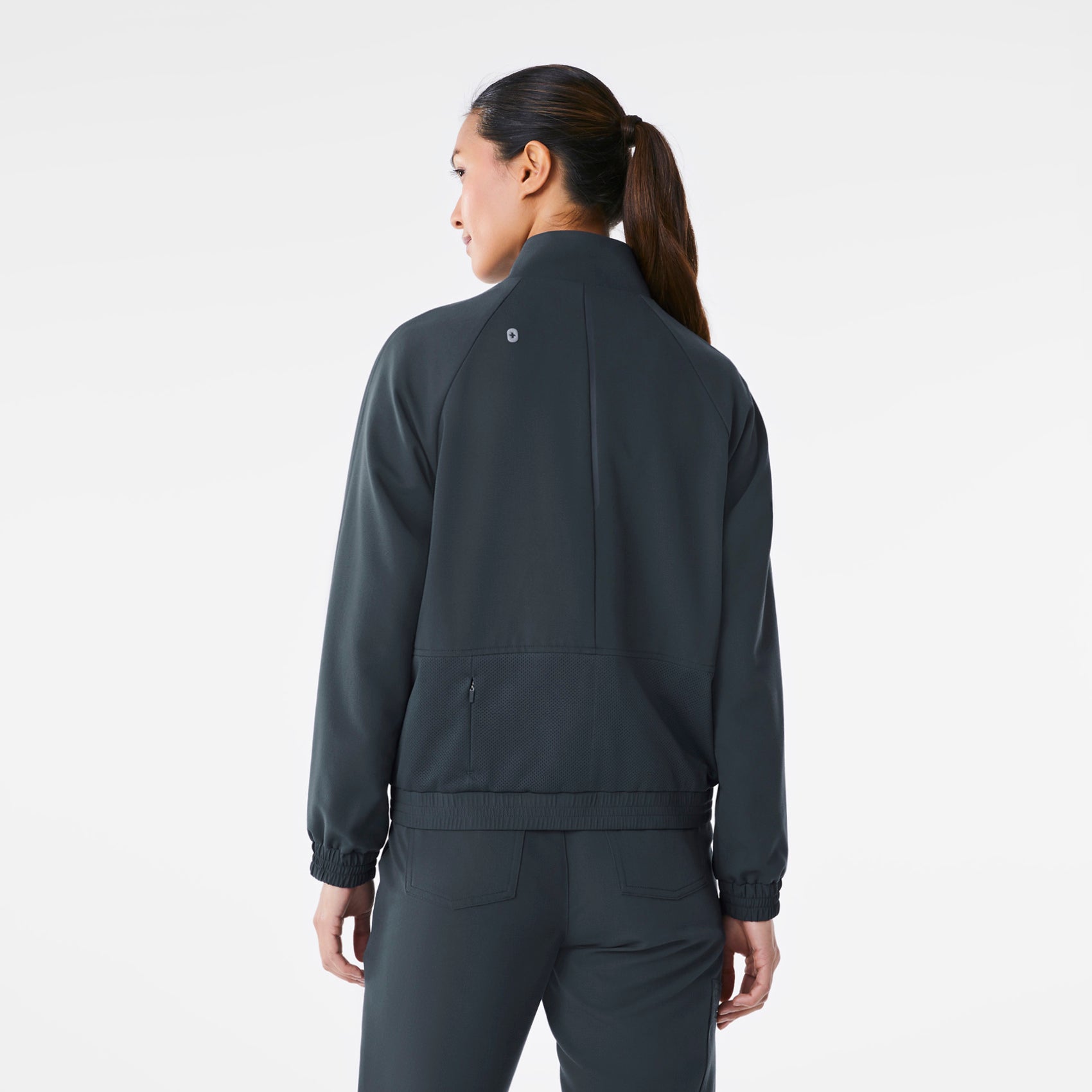 Women’s Sydney Scrub Jacket - Dark Harbor · FIGS