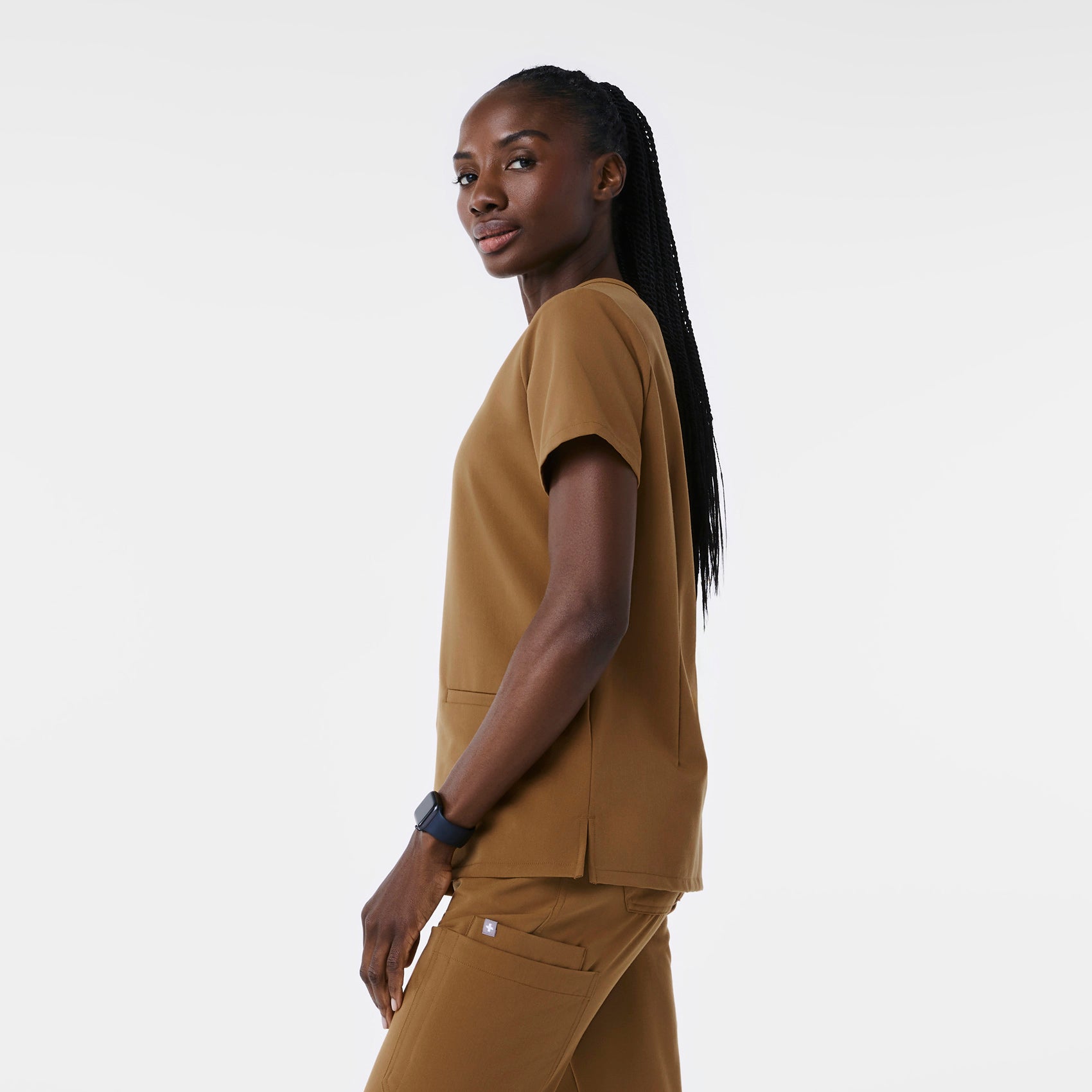 Women's Casma Three-Pocket Scrub Top™ - Earth · FIGS