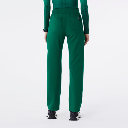 Women’s High Waisted Livingston Scrub Pants™ - Hunter Green · FIGS