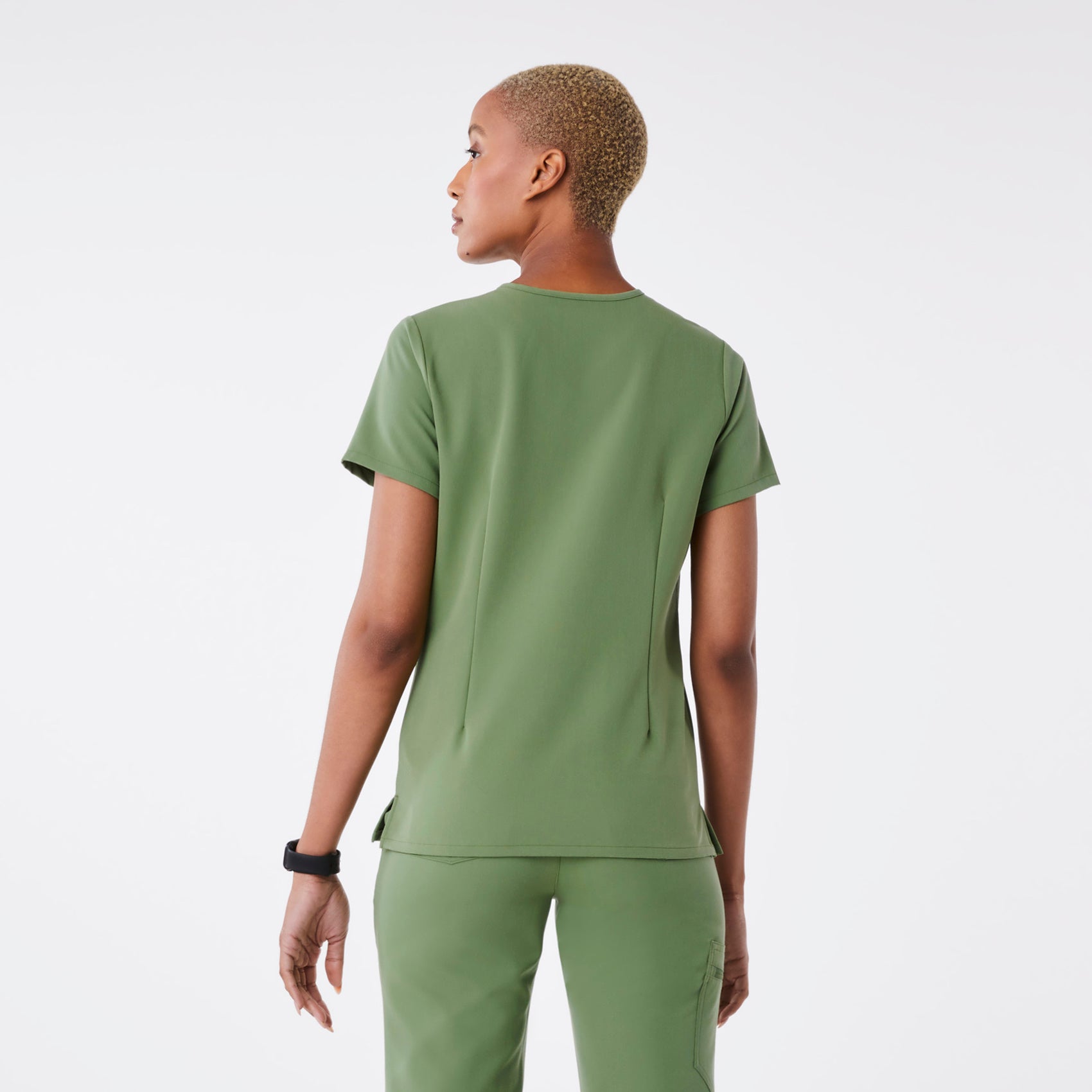Women's Catarina One-Pocket Scrub Top™ - Fern · FIGS