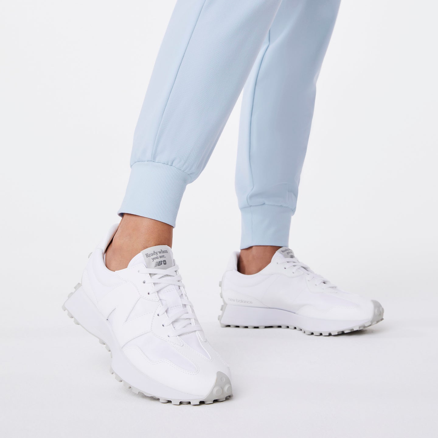 FIGS | New Balance 327 - White