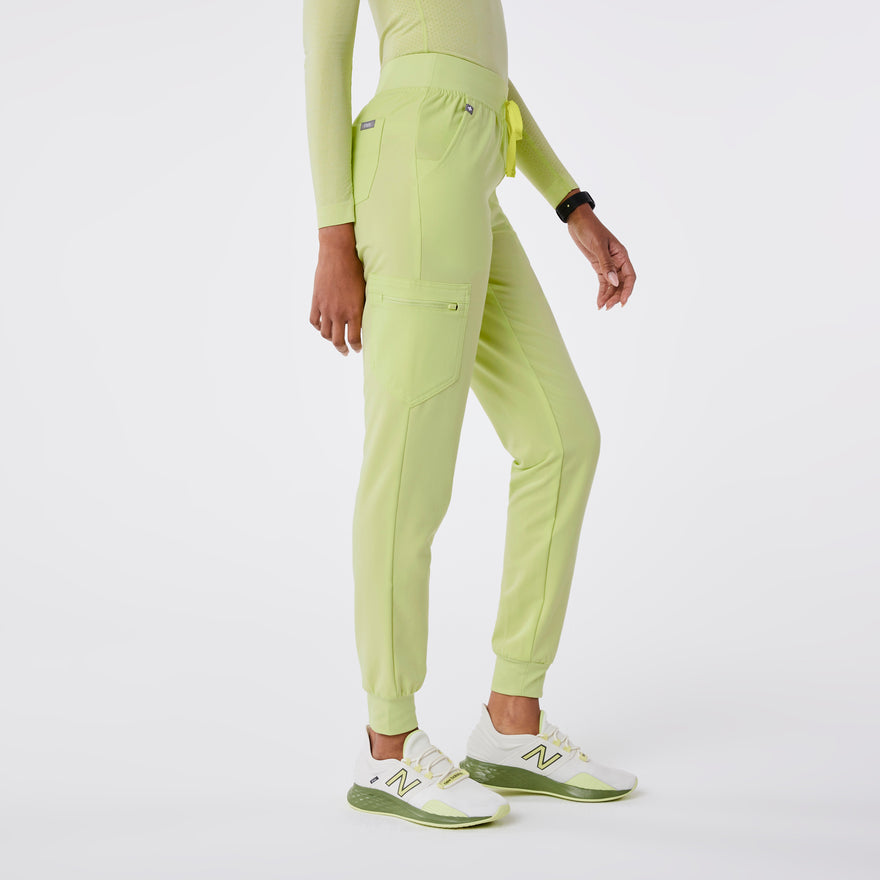Women’s High Waisted Zamora Jogger Scrub Pants™ - Sea Mist · FIGS