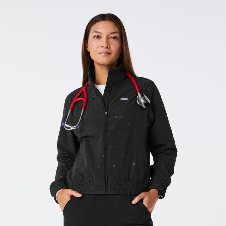 Women's Black Jackets & Vests | FIGS