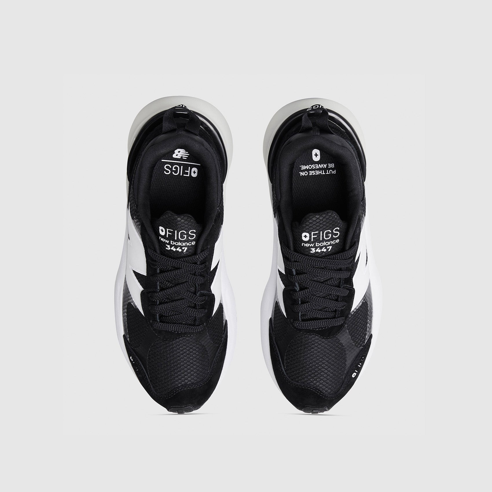 Unisex FIGS | New Balance 3447 - Black