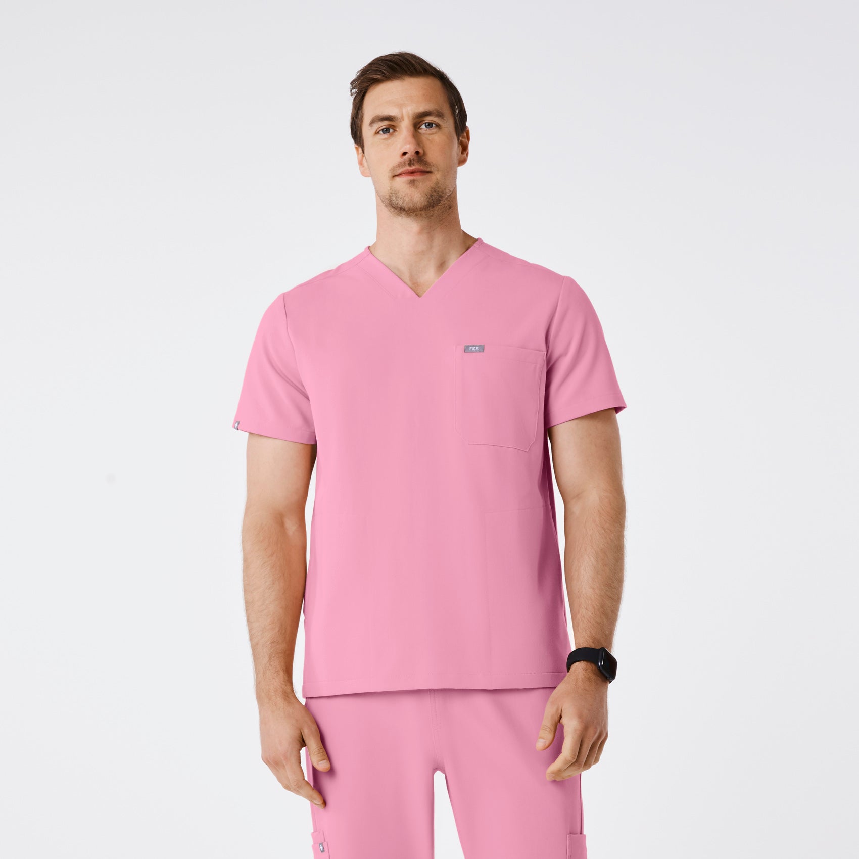 Men's Chalk Pink Scrubs · FIGS