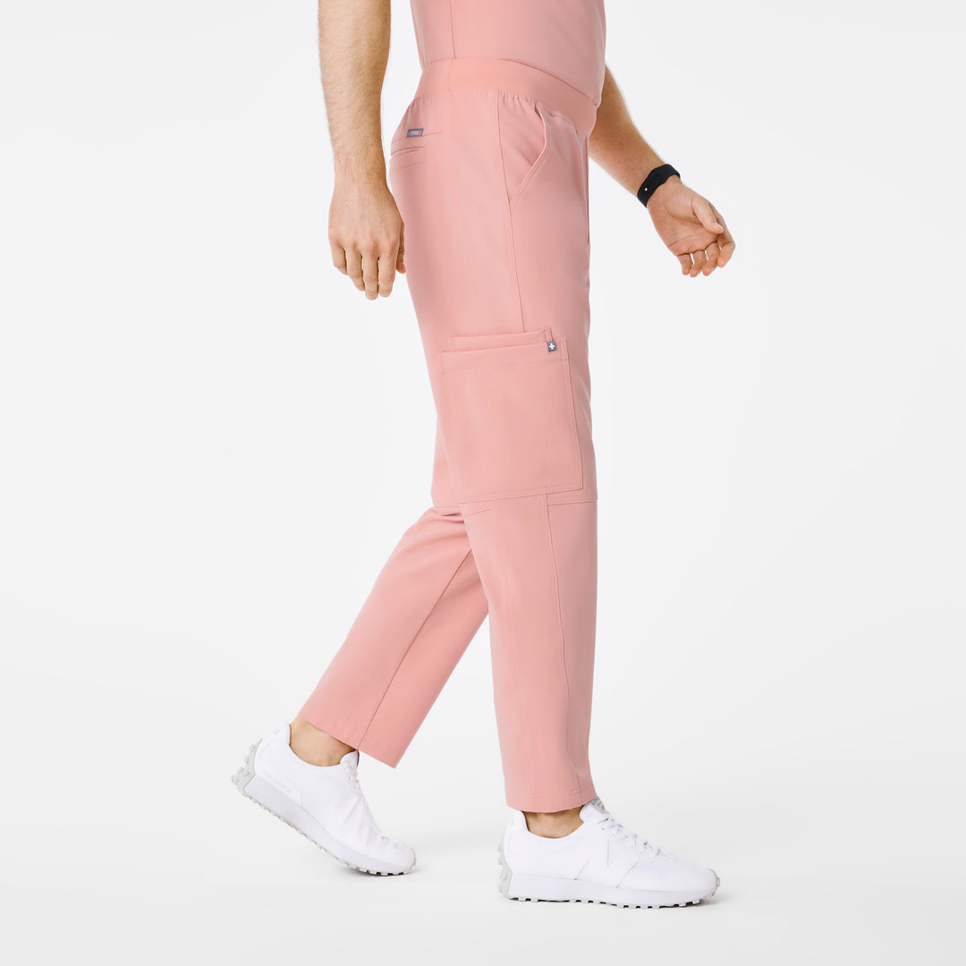 Men's Axim Cargo Scrub Pants™ - Pink Sand · FIGS