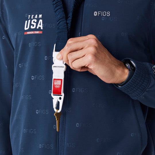 FIGS x Team USA Lanyard - Team USA Blue