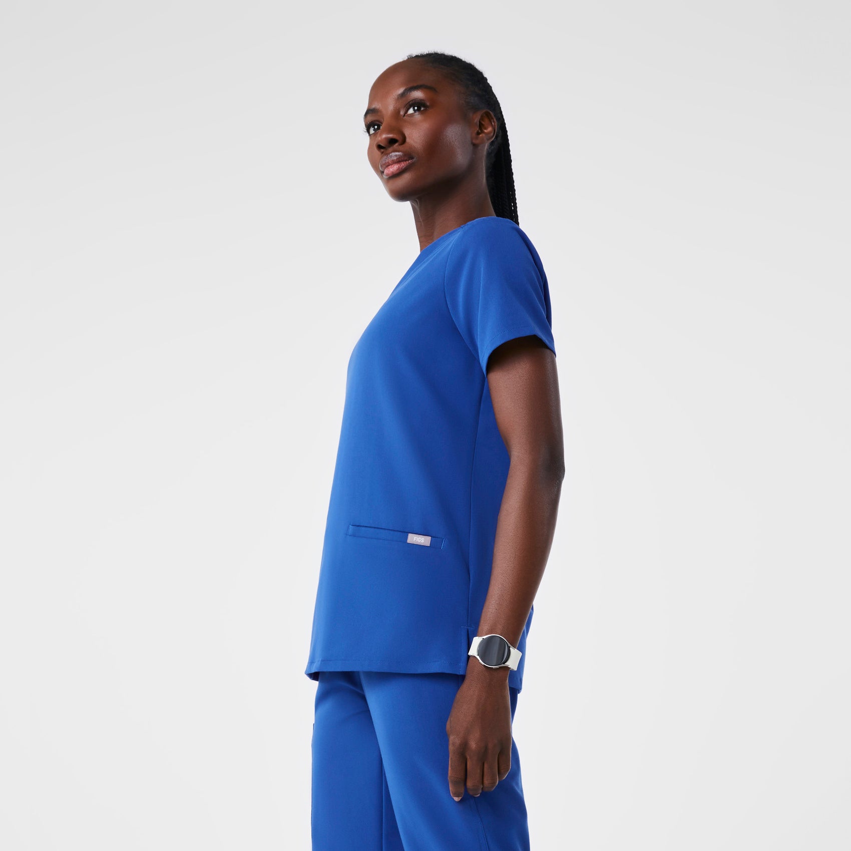 Women's Casma Three-Pocket Scrub Top™ - Winning Blue · FIGS