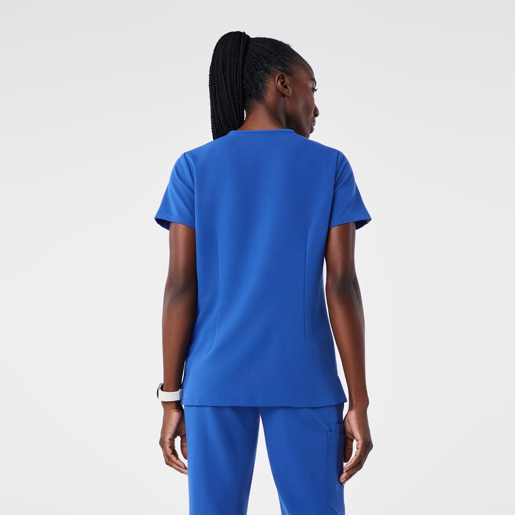Women's Casma Three-Pocket Scrub Top™ - Winning Blue · FIGS