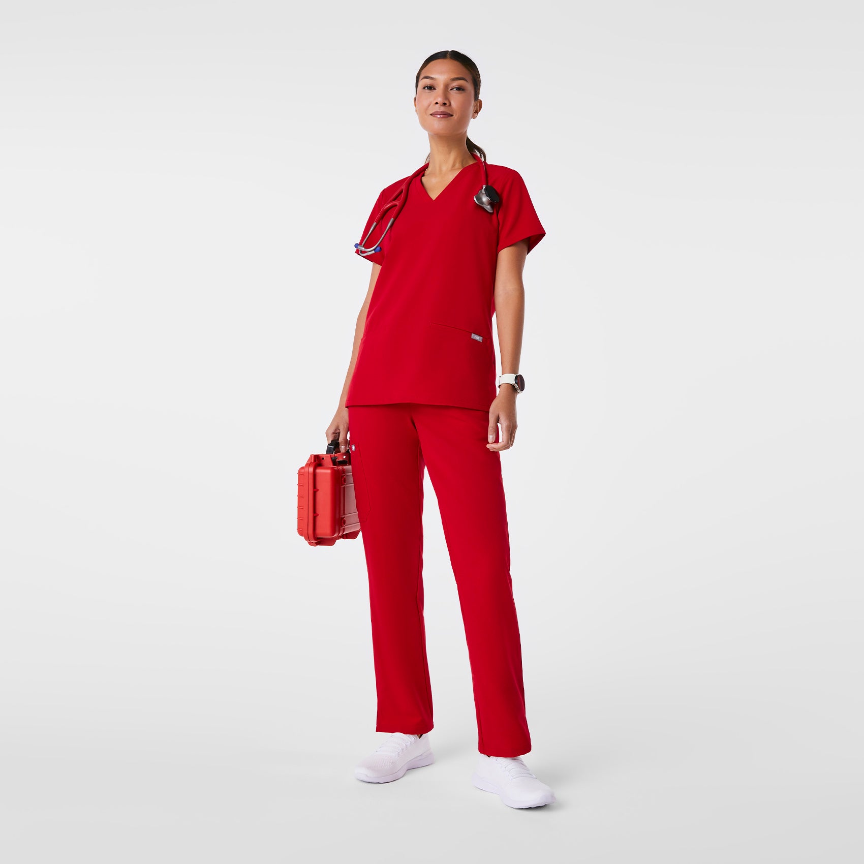 Women's Winning Red Scrubs · FIGS