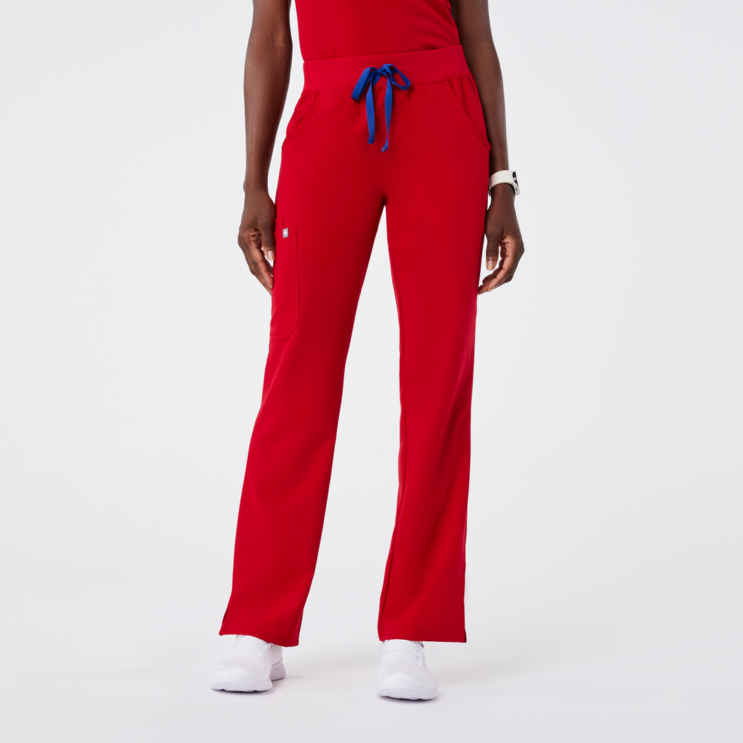 Women's Kade Cargo Scrub Pants™ - Winning Red · FIGS