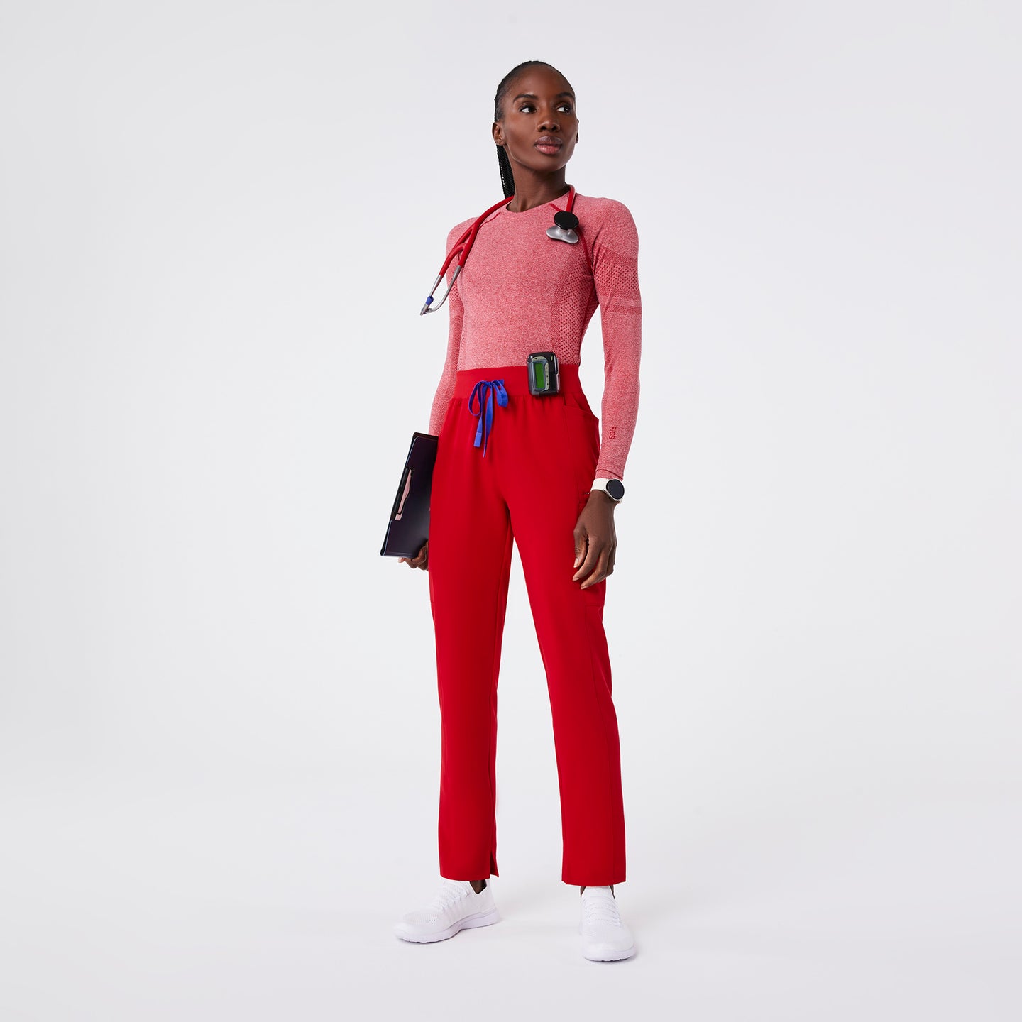Women's Winning Red Scrubs · FIGS