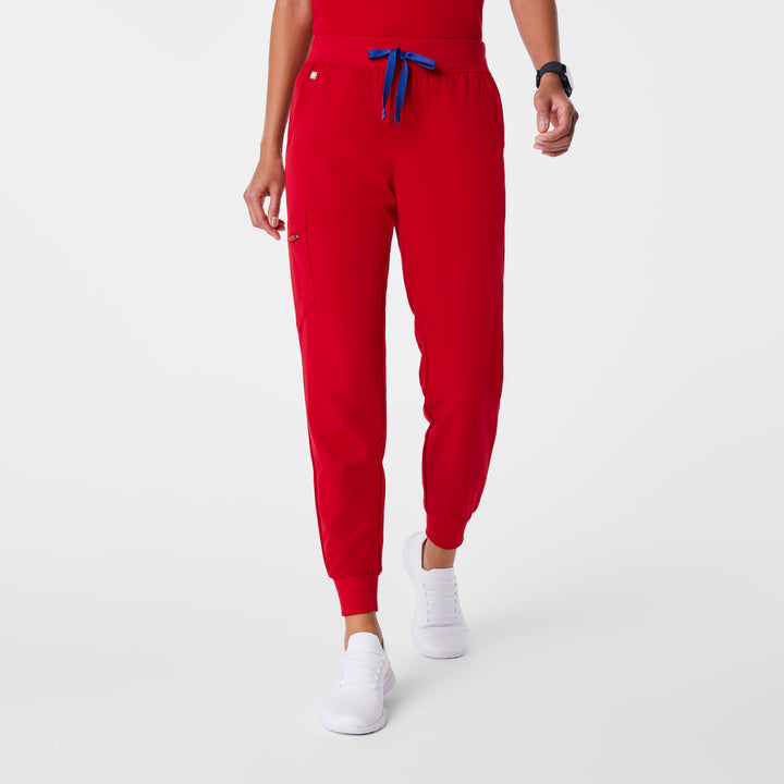 Women's Zamora Jogger Scrub Pants™ - Winning Red · FIGS