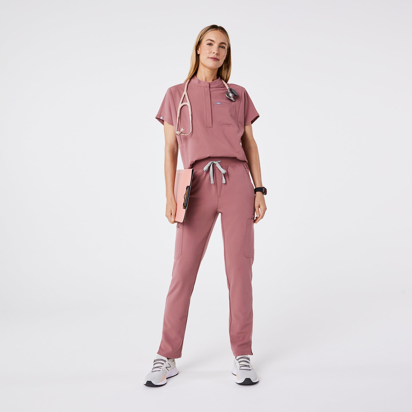 Women's Mauve Scrubs · FIGS