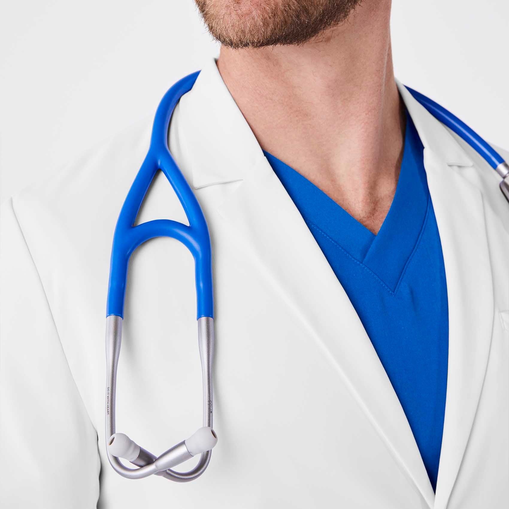 FIGS | Eko CORE 500 Digital Stethoscope™ - Earpiece - Royal Blue · FIGS