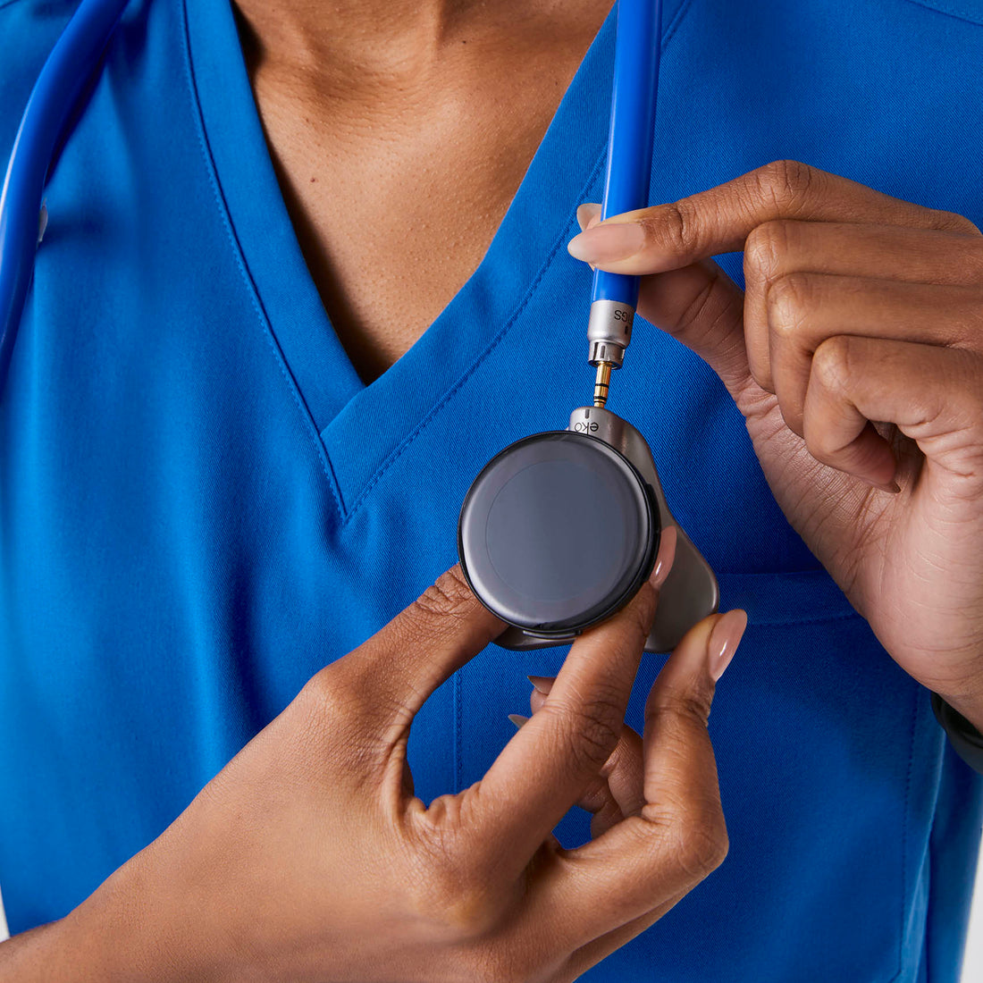 FIGS | Eko CORE 500™ Digital Stethoscope - Grey · FIGS