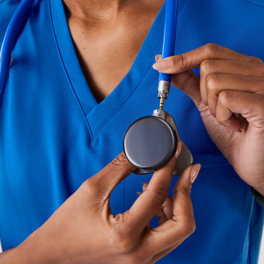 FIGS | Eko CORE 500™ Digital Stethoscope - Grey · FIGS