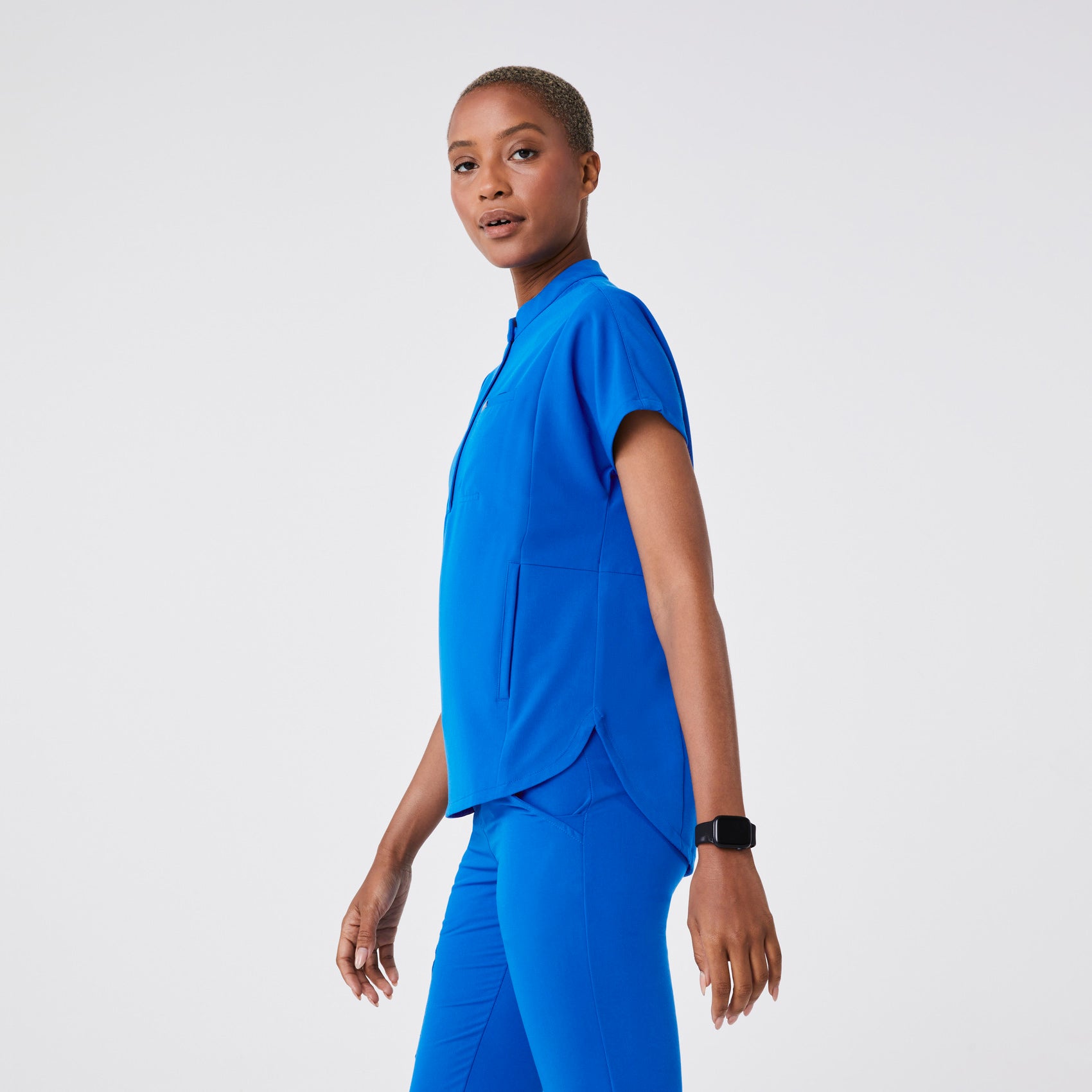 Women's Montex Classic Scrub Top - Royal Blue · FIGS