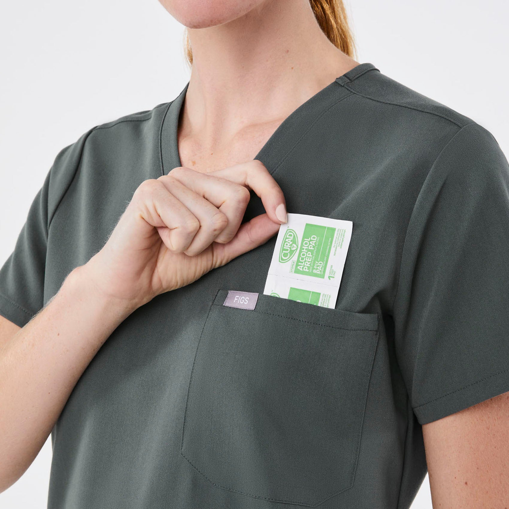 Women's Catarina One-Pocket Scrub Top™ - Bonsai · FIGS