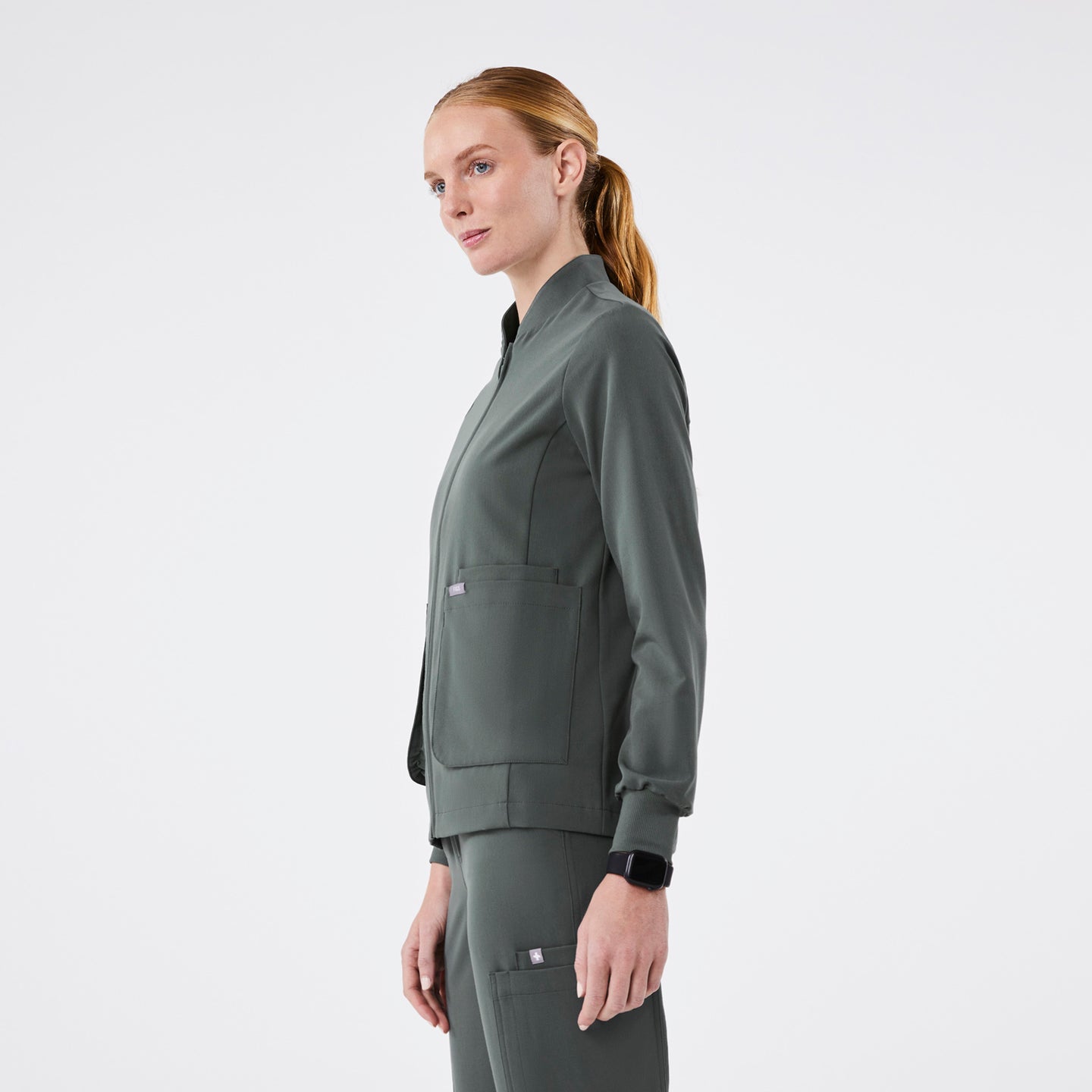 Women's Sebina Scrub Jacket - Bonsai · FIGS