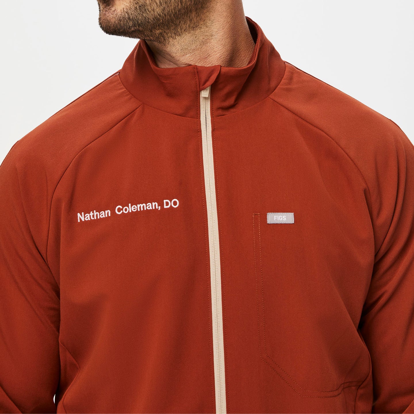 Men’s Cobaki Performance Scrub Jacket - Auburn · FIGS