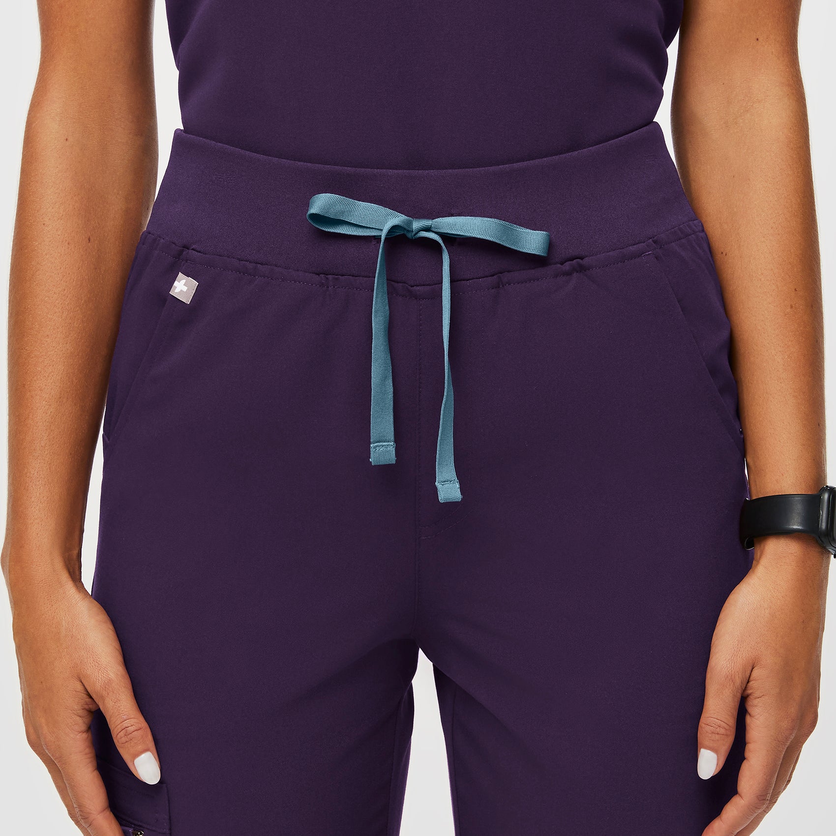 Women’s High Waisted Zamora Jogger Scrub Pants™ - Purple Jam · FIGS