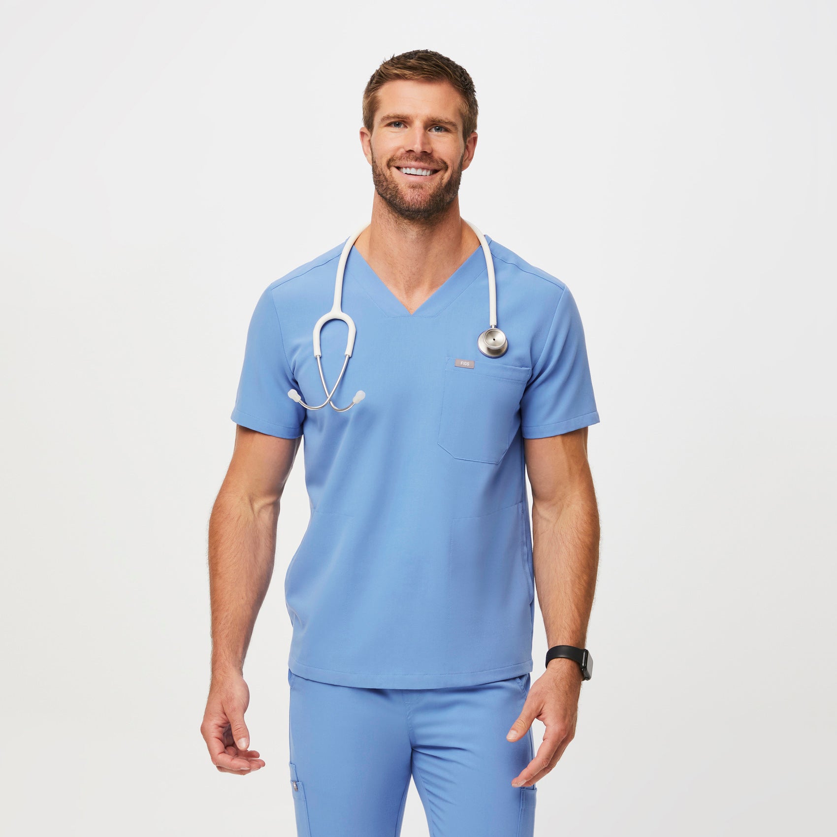 Men's Ceil Blue Scrubs | FIGS